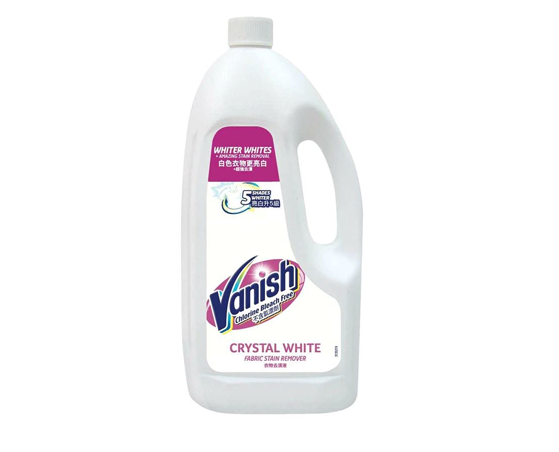 Vanish Whiter Whites Crystal White Fabric Stain Remover Liquid 1 L ...