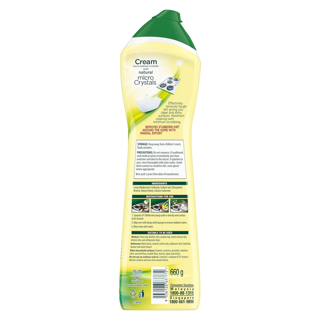 Cif Cream Multi Surface Cleaner 660 g - Global Brands